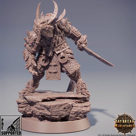 Male And Female Unpainted RPG YNK Minis Resin Miniature RPG
