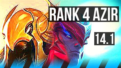 Azir Vs Yone Mid Rank Azir Br Grandmaster Youtube