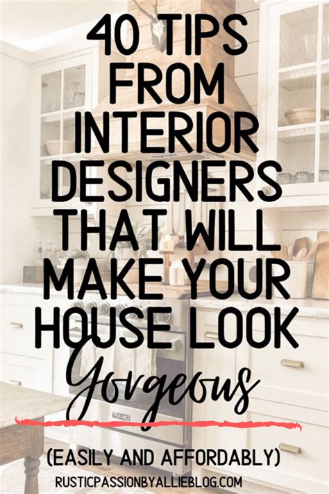 40 Of The Best Interior Design Tips That Will Give You Massive