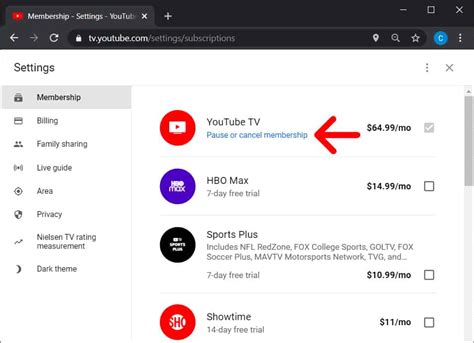 How To Cancel Youtube Tv Subscription 2023 Pc Mobile Itechhacks