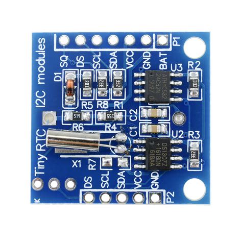 electronic components and semiconductors 5pcs arduino i2c rtc ds1307 at24c32 real time clock