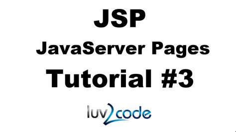 JSP Tutorial 3 JSP And Servlets Overview YouTube