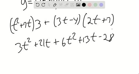 solved a use the product rule to find the derivative of the given function simplify your