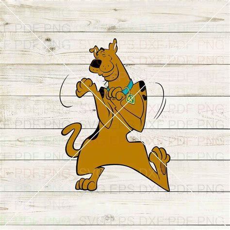 Scooby Doo 009 Svg Dxf Eps Pdf Png Cricut Cutting File Etsy