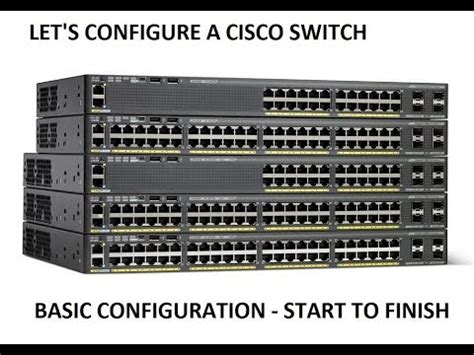 Basic Cisco Switch Configuration Step By Step DIY YouTube
