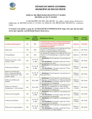 Preenchível Disponível Prefeitura de Rio do OestePrefeitura Municipal