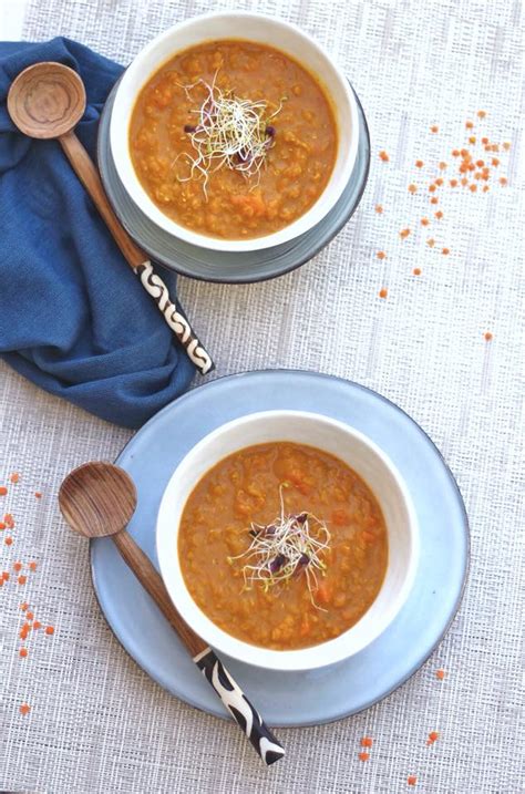 Soupe Aux Lentilles Corail Curry Coco Du Bio Dans Mon Bento