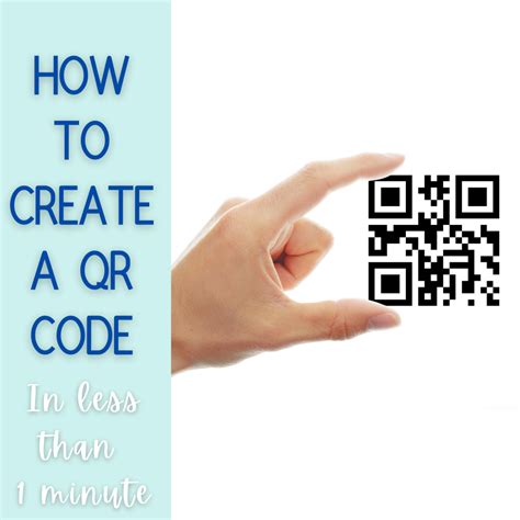 how to create a qr code in less than a minute