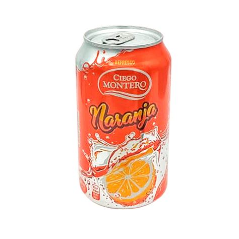 Refresco Sabor Naranja Ciego Montero 355 Ml Supermarket 23 Es Una