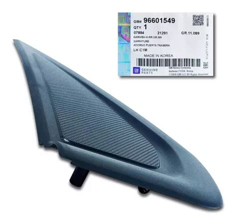 Tapa Externa Lateral Puerta Trasera Izquierda Spark Original MercadoLibre