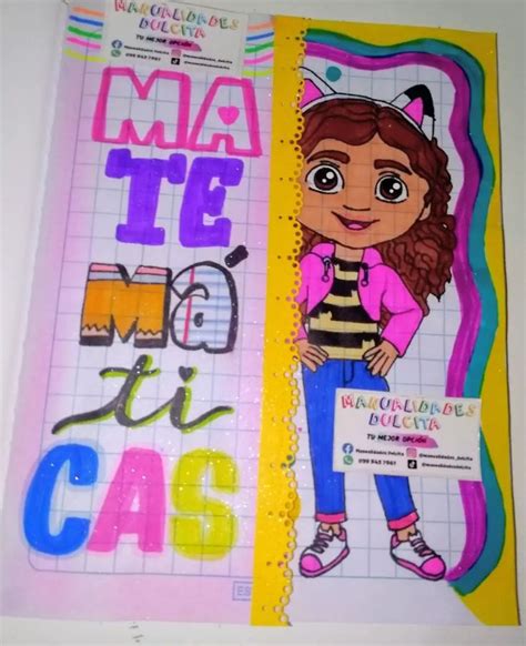Matem Ticas Gabby Cuadernos Creativos Manualidades Portadas De