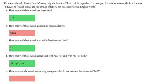5 Letter Words Using These Letters