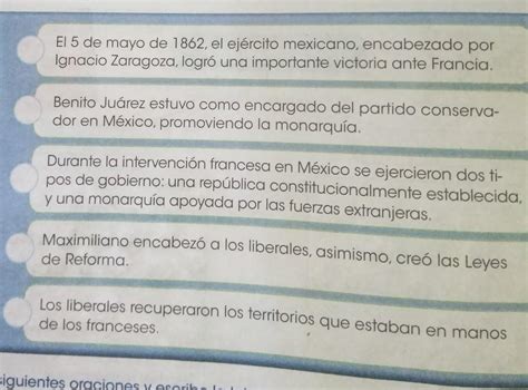 escribe escribe V si la afirmación es verdadera o F si es falsa