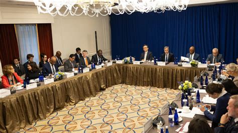 Secretary Blinken Hosted A Ministerial Of The Foreign Ministry Channel