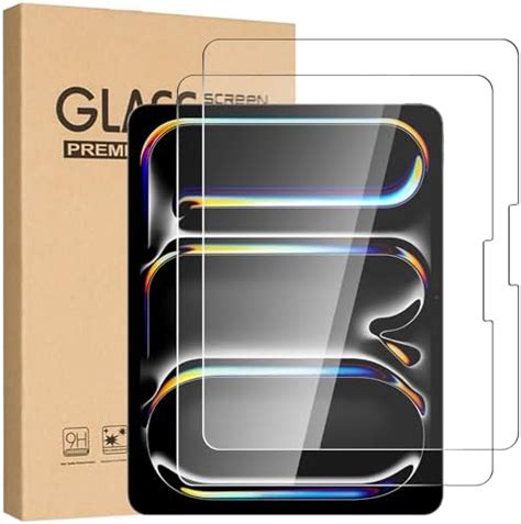 T Tersely 2 Pack Tempered Glass Screen Protector For IPad Pro 13 Inch