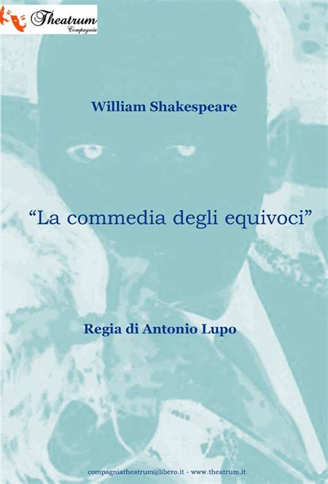 La Commedia Degli Equivoci Compagnia Theatrum