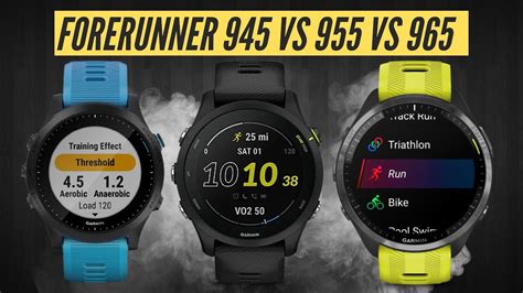 Garmin Forerunner 945 Vs 955 Vs 965 Qual Escolher YouTube