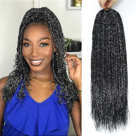 cheveux au crochet torsadés avec des guirlandes 8 paquets de cheveux