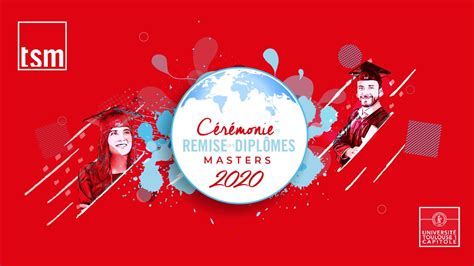 Cérémonie de remise des diplômes Masters TSM Promotion 2020 11
