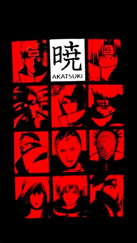 Akatsuki Konan Naruto Pain Itachi Kakuzu Tobi Kisame Hidan