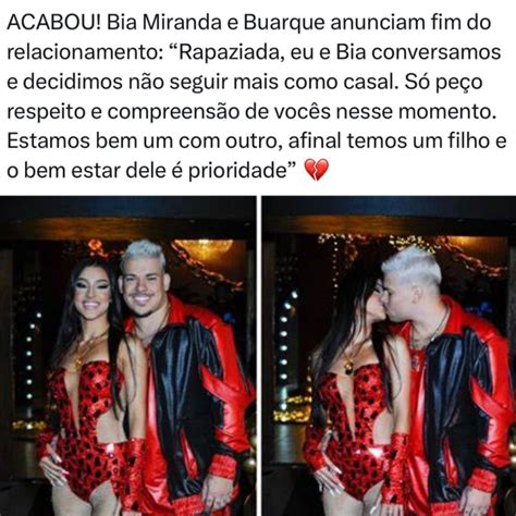 Bia Miranda Ex Participante De A Fazenda E DJ Buarque Anunciaram O