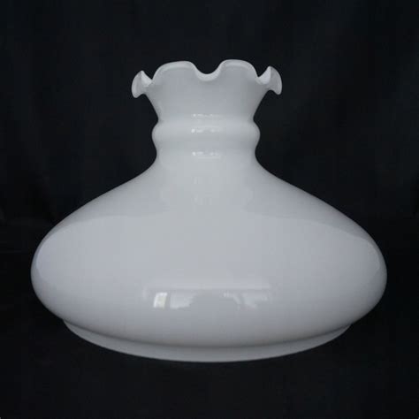 Klosz Szklany Lampa Naftowa 23 Cm Mleczny Falbanki KN23F Cena