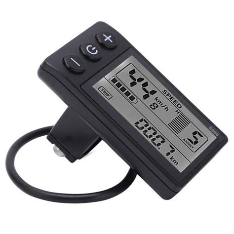 Zerone compteur d affichage LCD pour vélo électrique Vélo électrique