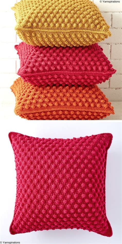 Bobble Licious Pillows Free Crochet Pattern Artofit