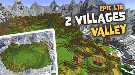 Epic Snowy Slopes Seed For Minecraft 1 19 2 Villages Inside A