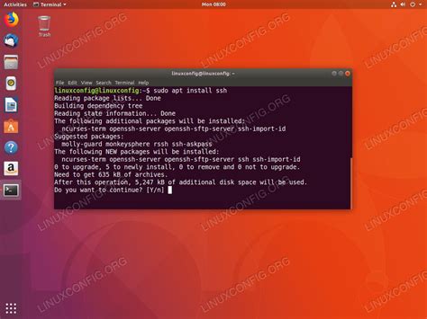 Enable SSH On Ubuntu 18 04 Bionic Beaver Linux LinuxConfig