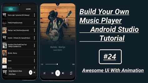 Create Your Own Music Player App Mini Player View Android Studio