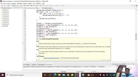 multithreading object oriented programming language youtube