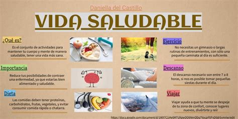 Infografía vida saludable