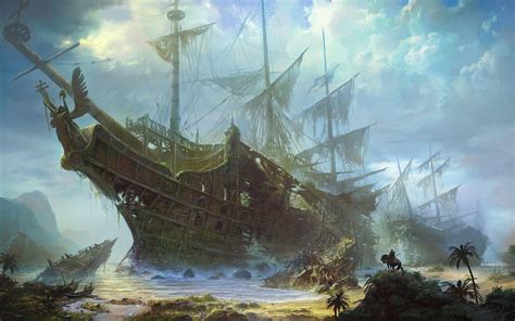 Shipwreck Wallpapers Wallpaper Cave