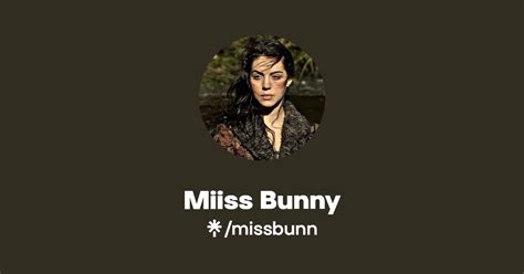 Miiss Bunny Instagram Tiktok Linktree