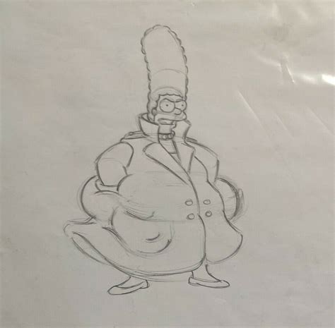 Simpsons Production Art On Twitter Here S A Production Drawing Of
