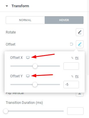Feature Request Add Responsive Controls To Advanced Transform