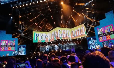 Roma Il Concertone Del Primo Maggio Nel Segno Del Lavoro Tra Gli