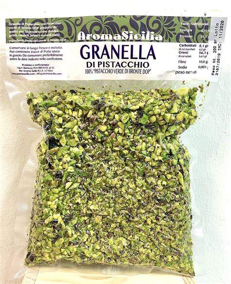 200gr Gehackte Sizilien Pistazien aus Bronte ungeschält passione italia