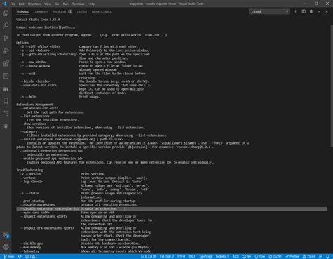 Add Code Enable Extension Cli Option Issue Microsoft