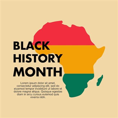 Premium Vector Vector Black History Month Celebration Instagram Post