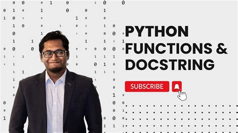 Python For All A Beginner Friendly Guide Functions Docstring Part