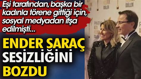 Eşi Benan Saraç tarafından Altın Kelebek töreninde başka bir kadınla