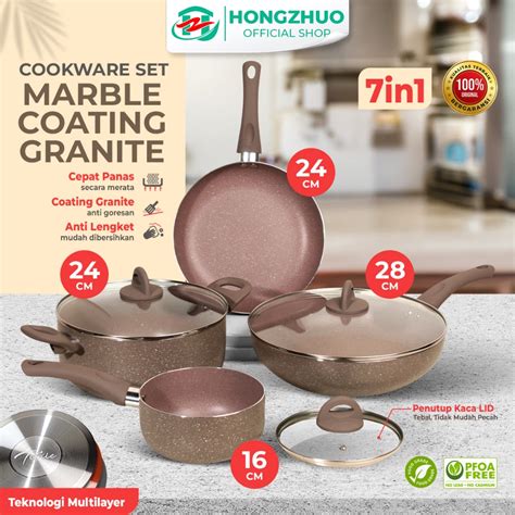 Jual Tifale By Hongzhuo Brown Granite Granit Coklat Antilengket