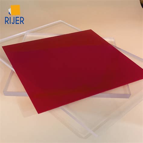 High Quality PMMA Acrylic Sheet Board Cutting China Acrylic Sheet And