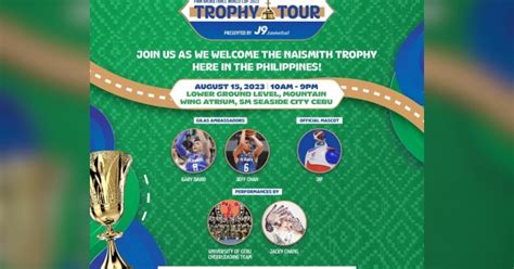 Naismith Trophy For World Cup Goes On Tour In PH Philippine News Agency