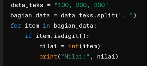 Konversi Python Dari String Ke Integer Dengan Isdigit