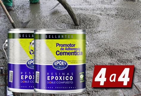 Promotor De Adherencia Kit 4k A 4k EPOXICO DOBLE COMPUESTO EPOXYPLUS