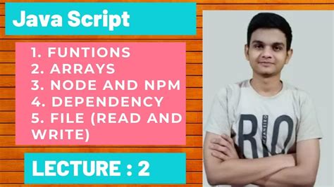 javascript lecture 2 in hindi youtube