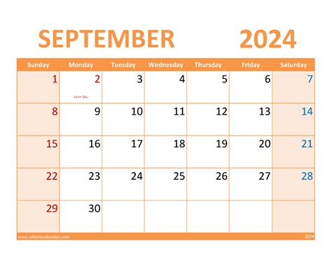 September Calendar Printable Free Word Pris Ulrike